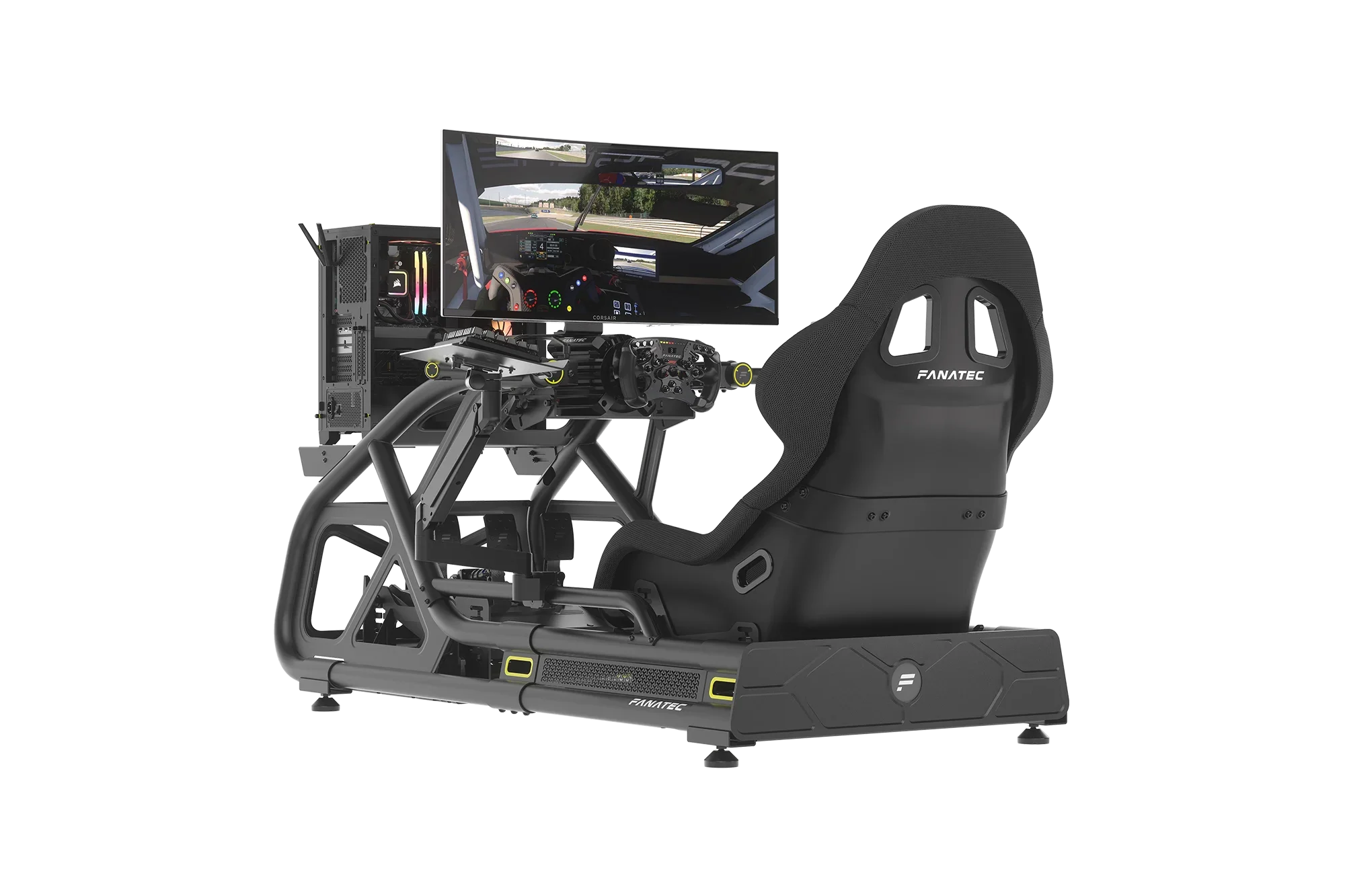Fanatec ClubSport GT Cockpit Seat | Breathable FRP Sim Racing Seat