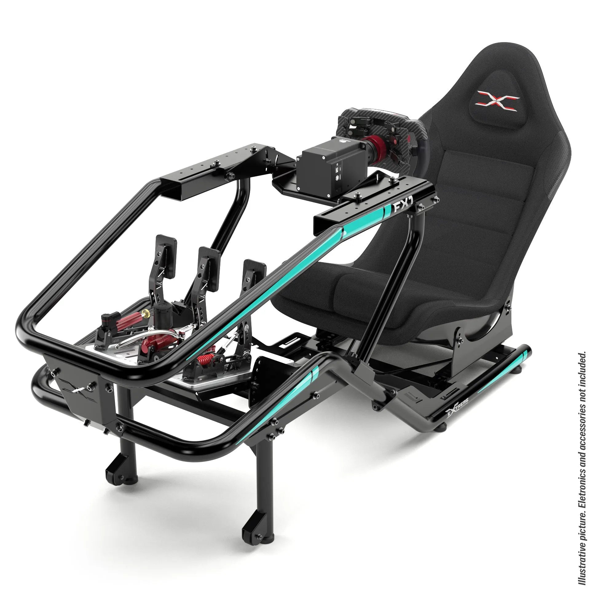 Extreme Sim Racing FX1 Formula Chassis Sim Racing Bundle